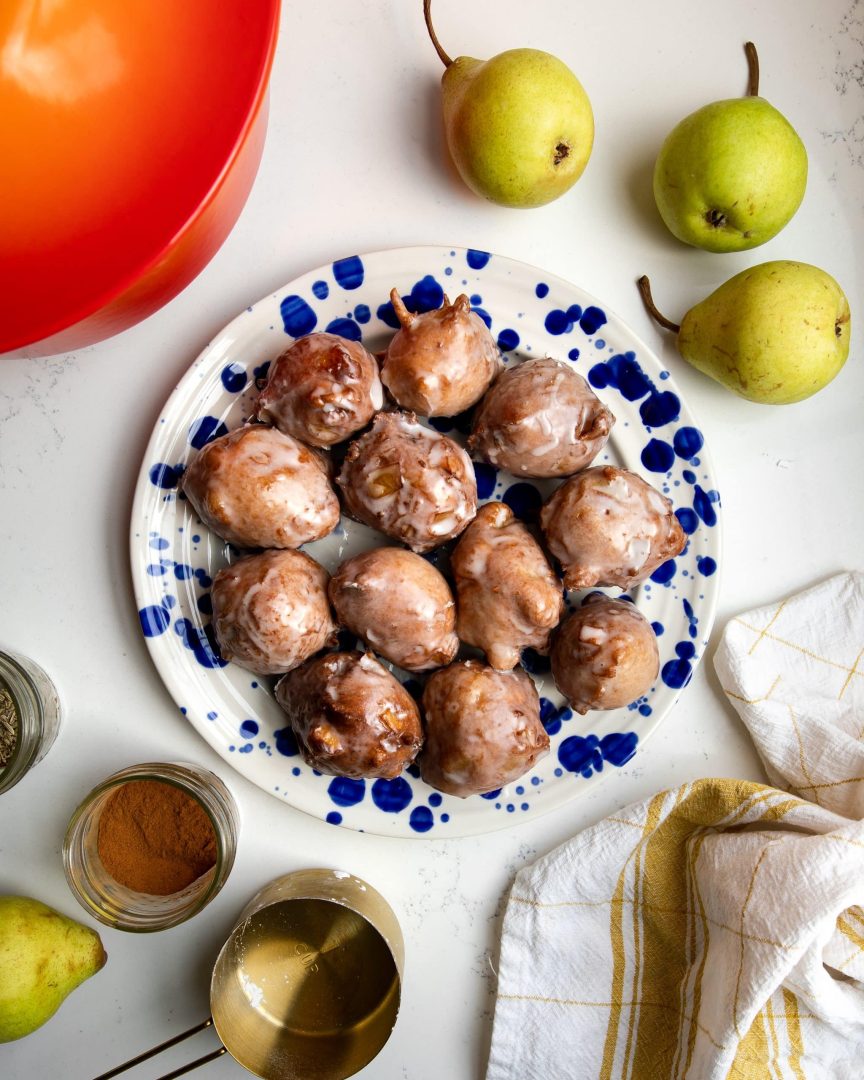 Pear Fritters with Fennel - Produce Made Simple